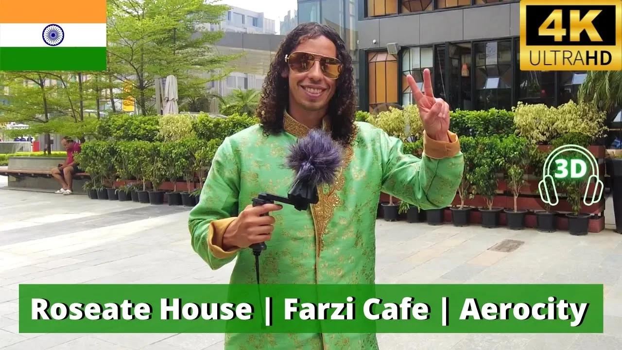 Roseate House | Farzi Cafe | Aerocity Review 🇮🇳【4K】