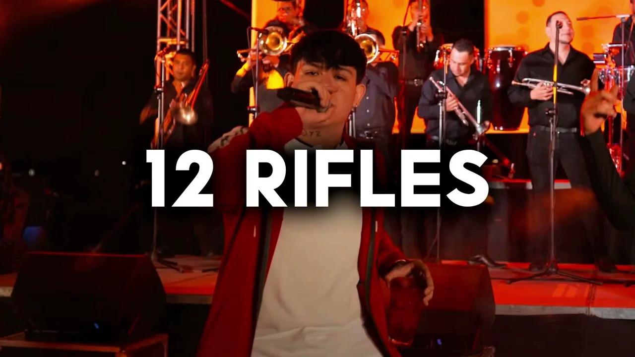 12 Rifles - Junior H, Gabito Ballesteros, Natanael Cano (Corridos 2023)