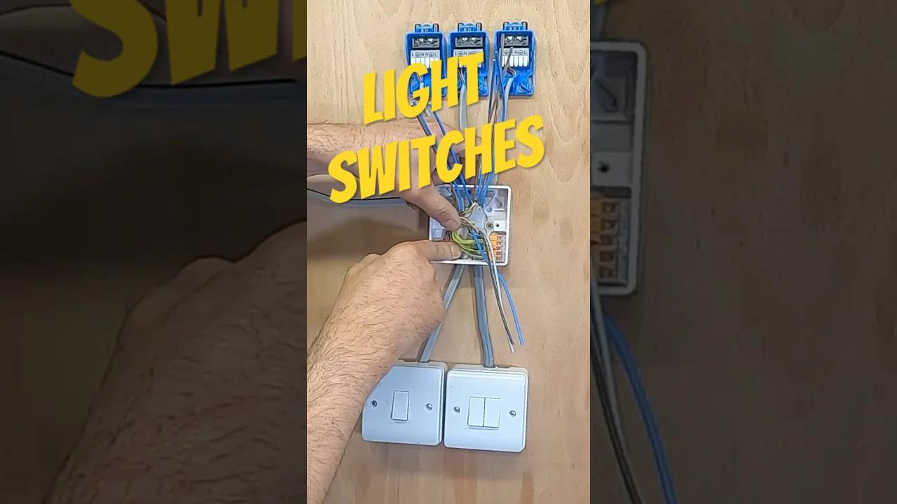How to Wire a 3-Gang Light Switch with a Junction Box