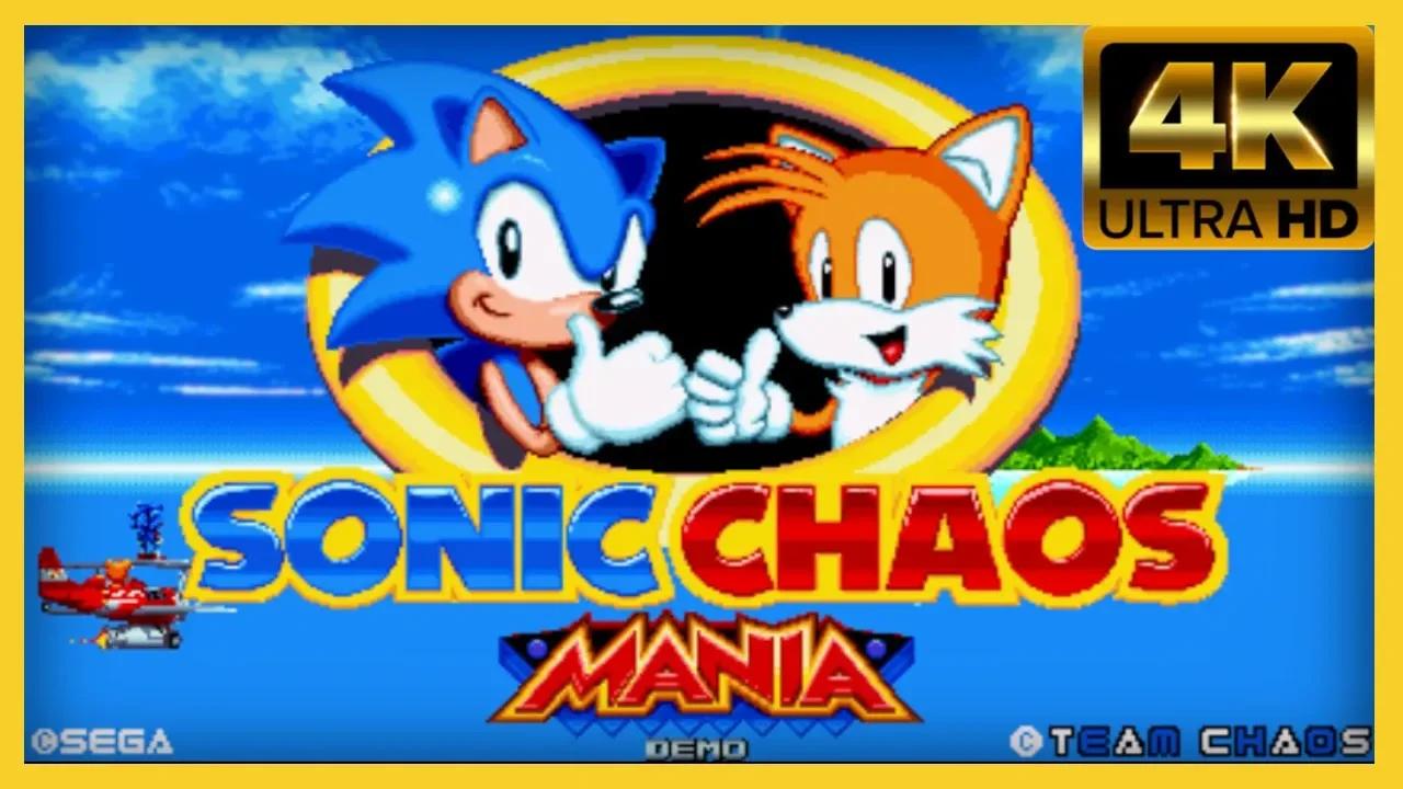 Sonic Chaos Mania! Sonic Mania Mod Showcase (4K|60FPS)