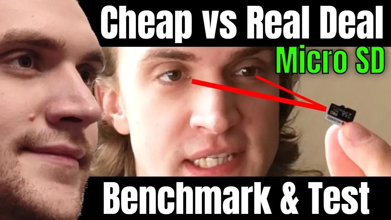 Comparing A Cheap Micro SD Card With The Real Deal - Quick Benchmark ...