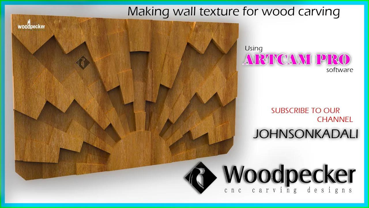 artcam-making wall texture in artcam pro