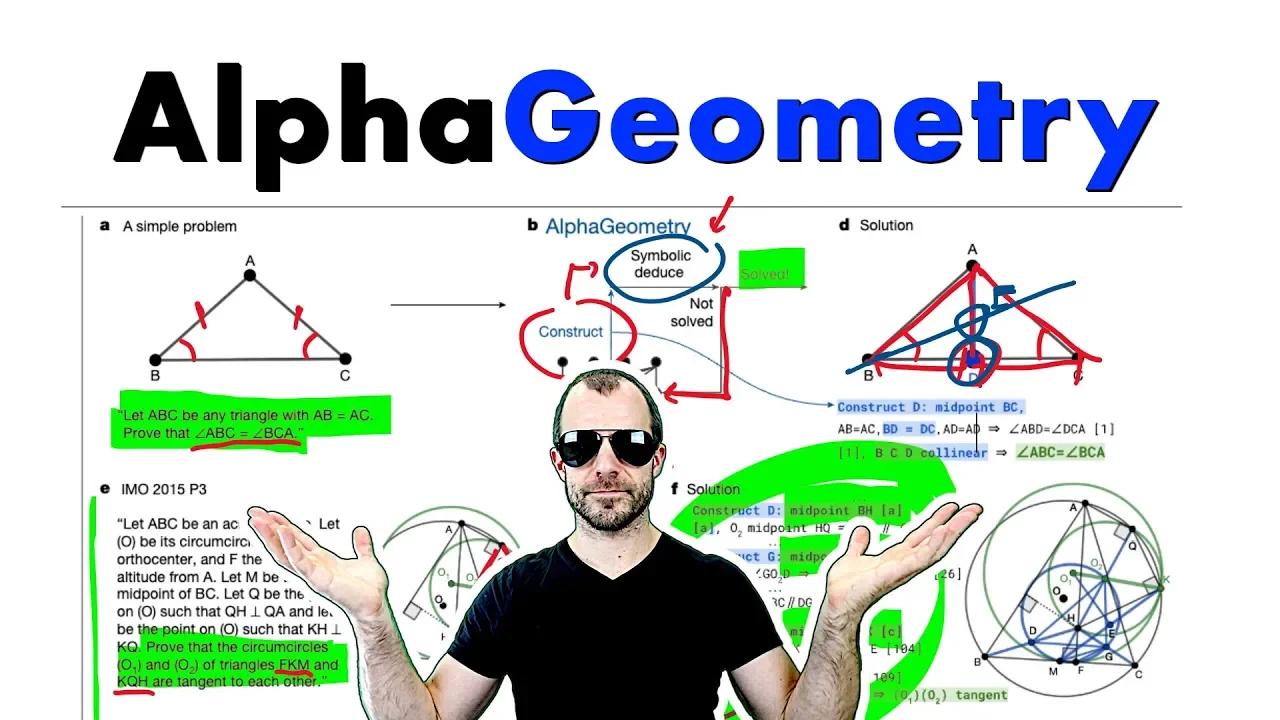 AlphaGeometry: Solving olympiad geometry without human demonstrations ... AlphaGeometry: Solving olympiad geometry without human demonstrations ...