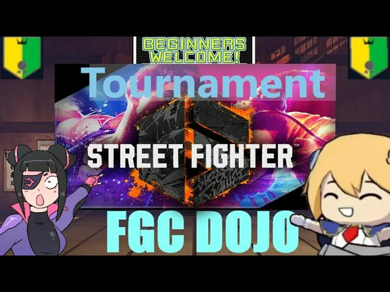 FGC dojo beginners/low levels tournament SF6