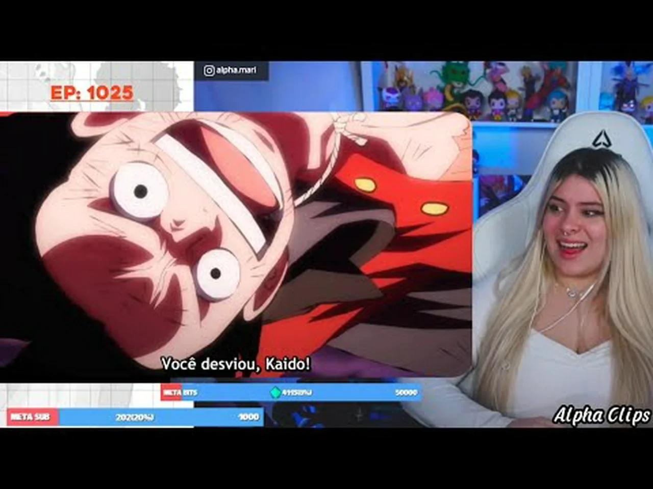 Mariana Alpha - Está Com Medo Kaido ??? | One Piece | Ep 1025 | ( React)
