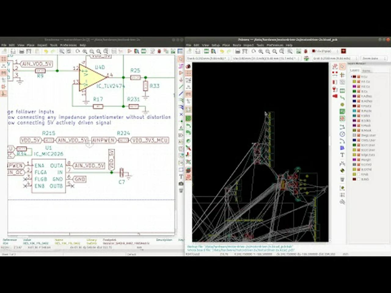 Kicad Pcb Layout 4 Placement Of Analog Input Circuitry Embedded System Consultant Explains