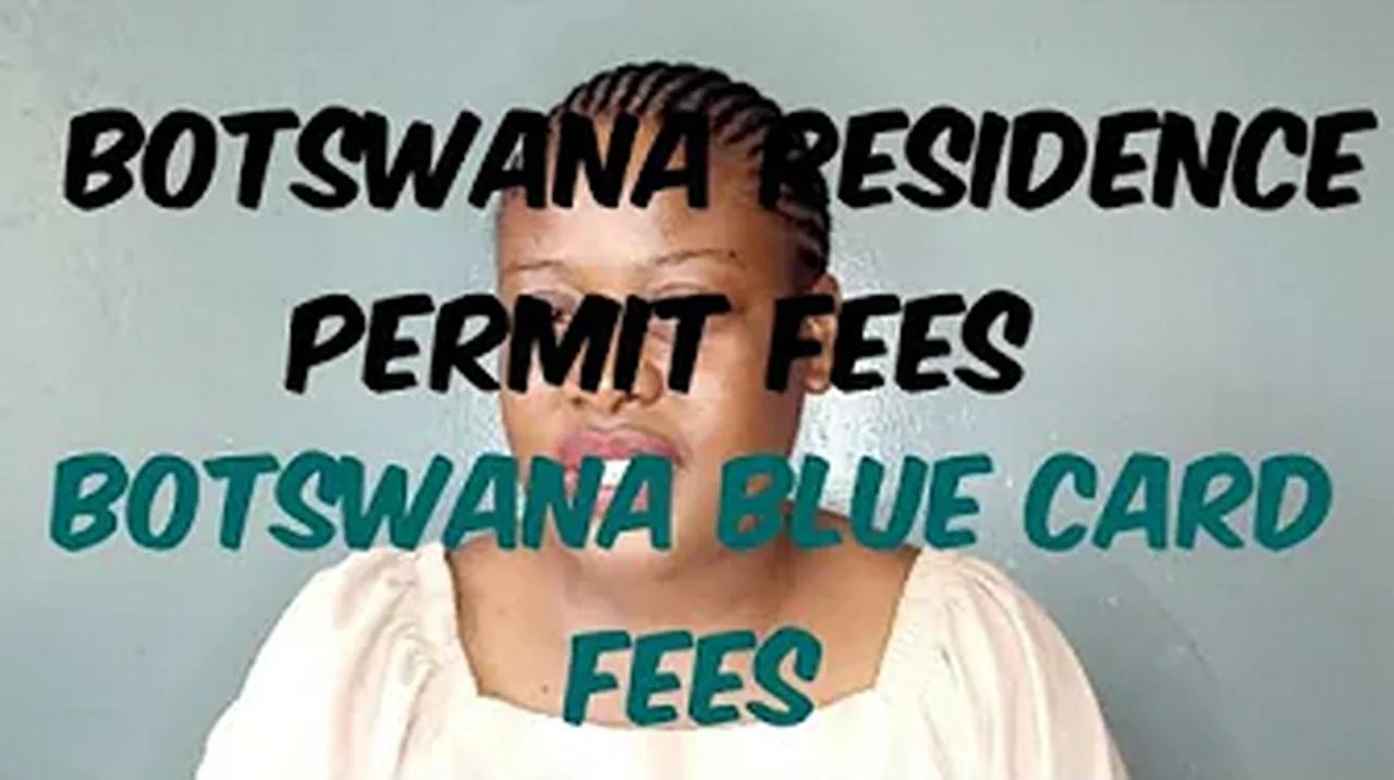 Botswana residence permit fees || Life in Botswana || Kushatha K