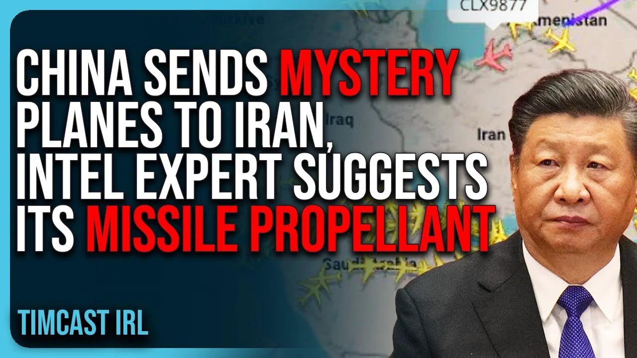 China Sends MYSTERY TRANSPORT PLANES To Iran, Intel Expert Suggests Its ...