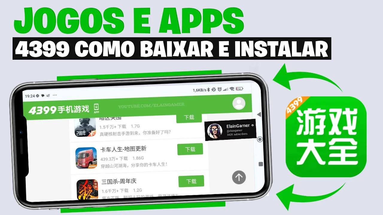 Como BAIXAR Jogos e Apps do 4399 | A PlayStore Chinesa
