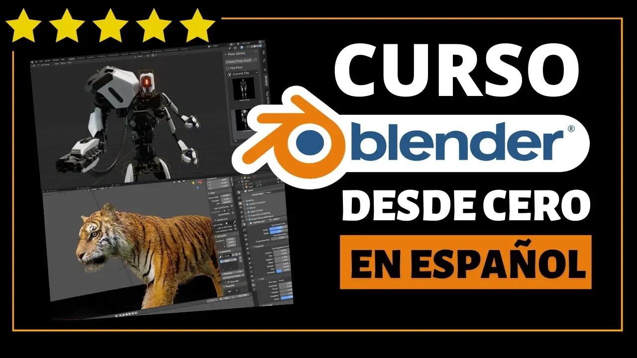 CURSO de BLENDER para Principiantes 【⭐️ LA GUÍA DEFINITIVA ⭐️】