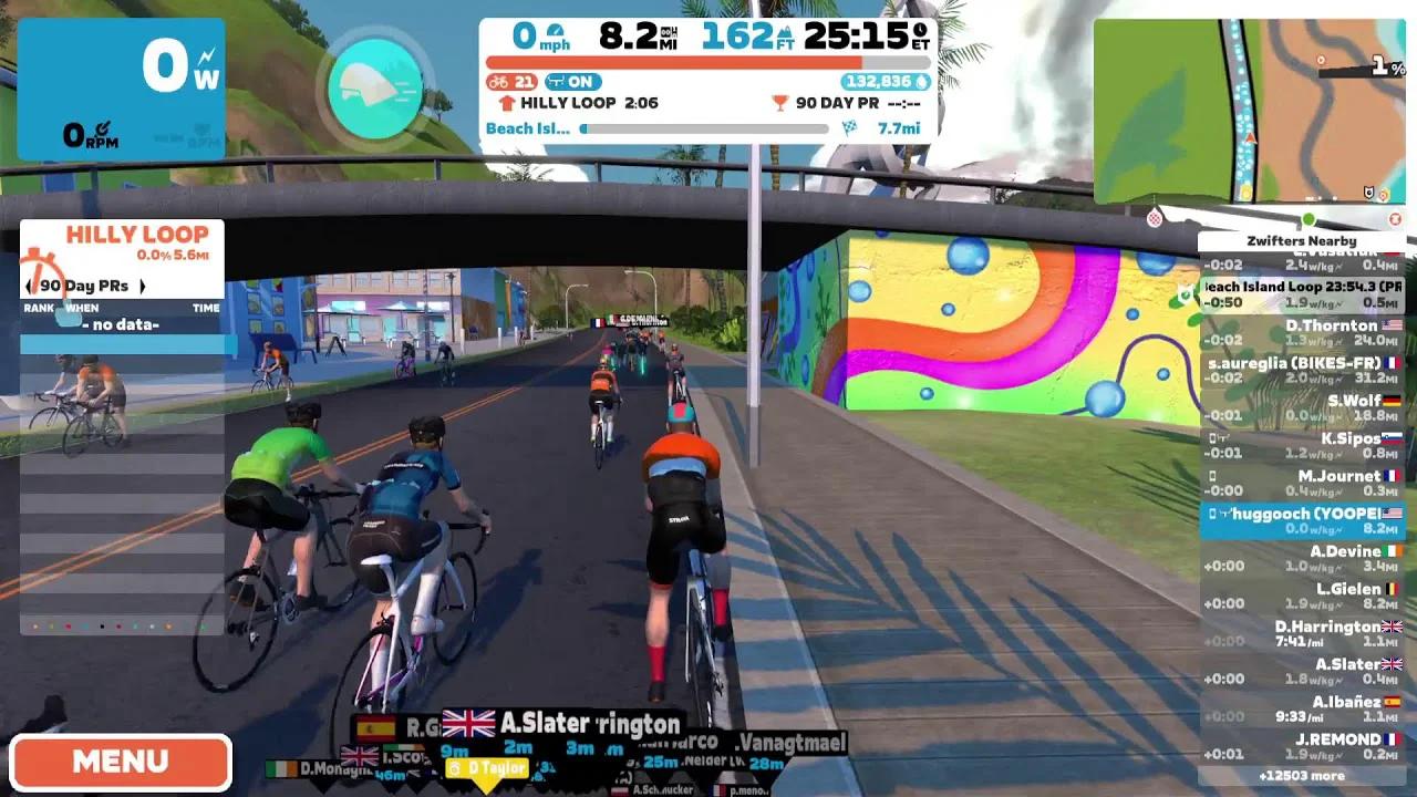Zwift - Beach Island Loop in Watopia