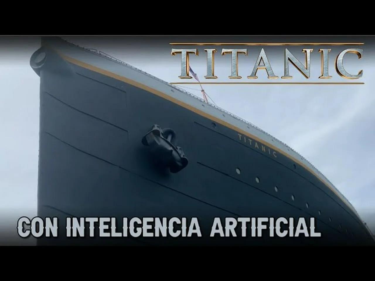 LA CANCIÓN DE TITANIC CON INTELIGENCIA ARTIFICIAL