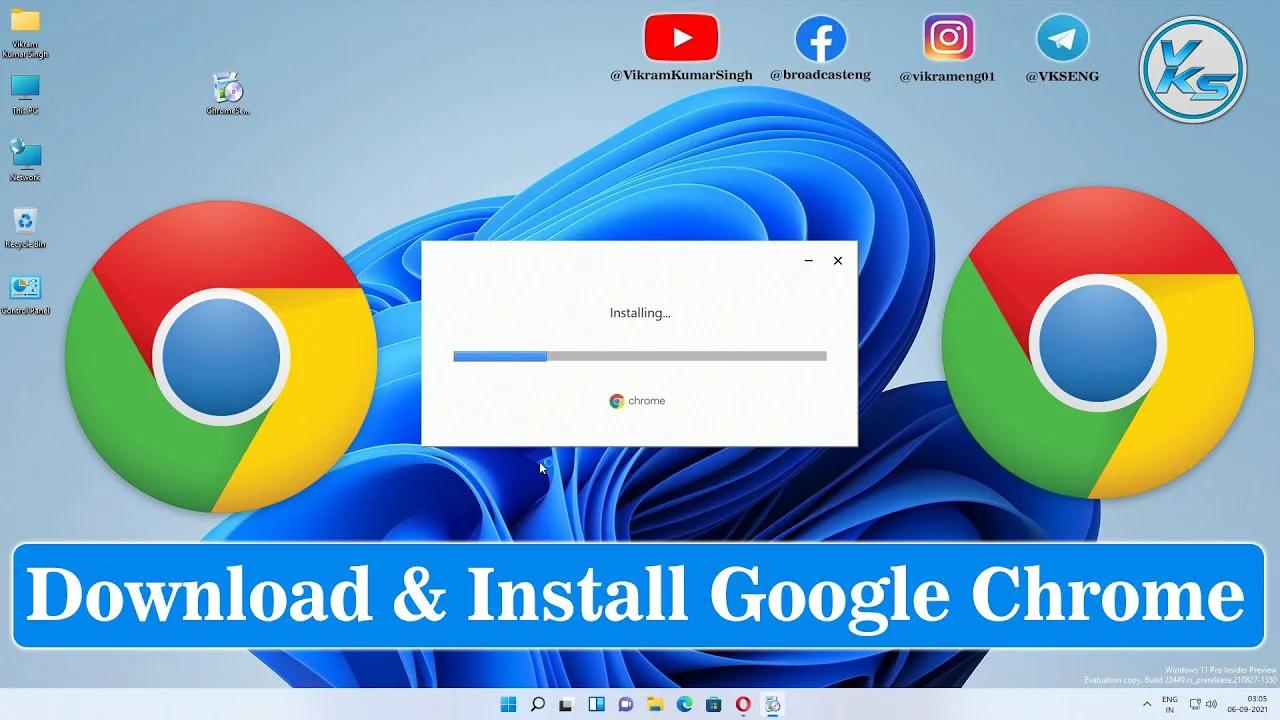 How To Download And Install Google Chrome On Windows 11/10/8/7 | Google Chrome Kaise Install Kare