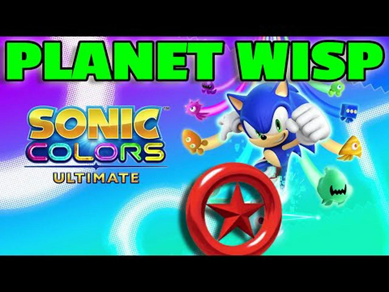 Sonic Colors Ultimate - All Red Rings: Planet Wisp