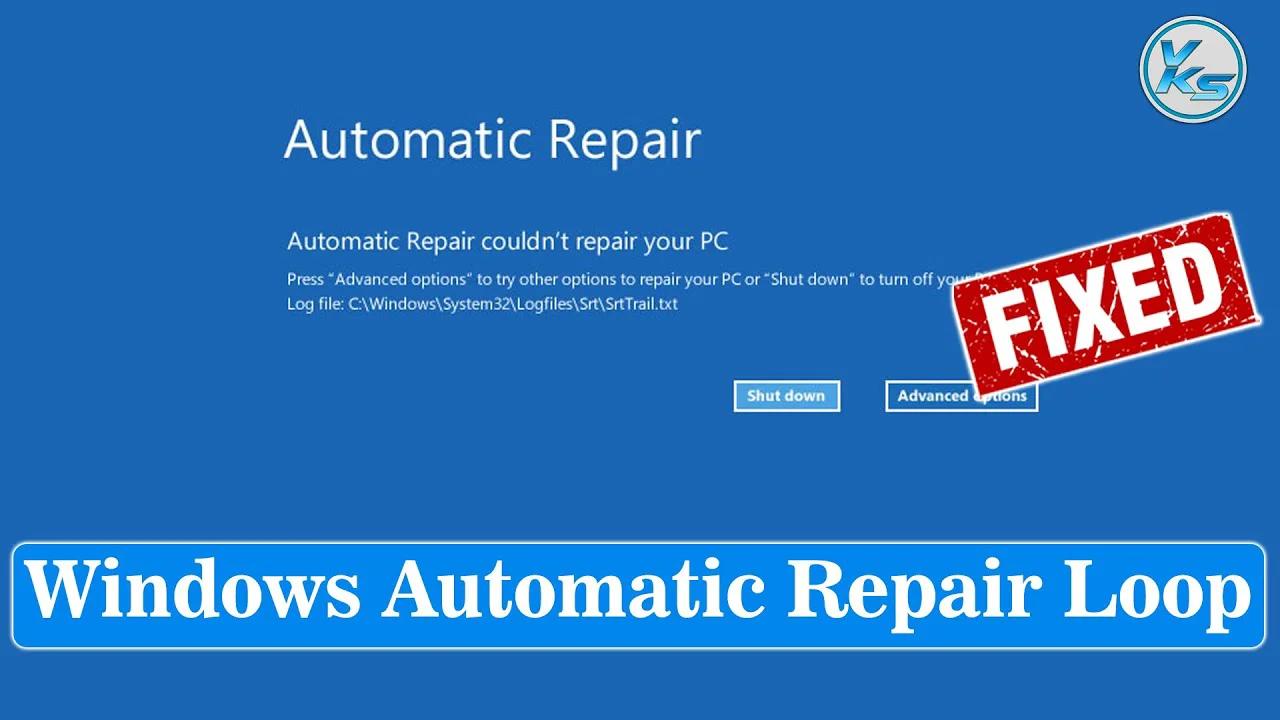 How To Fix Windows Automatic Repair Loop