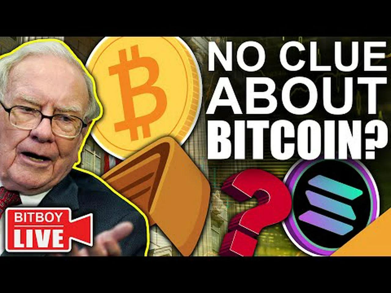 CLUELESS About BITCOIN (Warren Buffett Won't Even Pay $25 For It) CLUELESS About BITCOIN (Warren Buffett Won't Even Pay $25 For It)