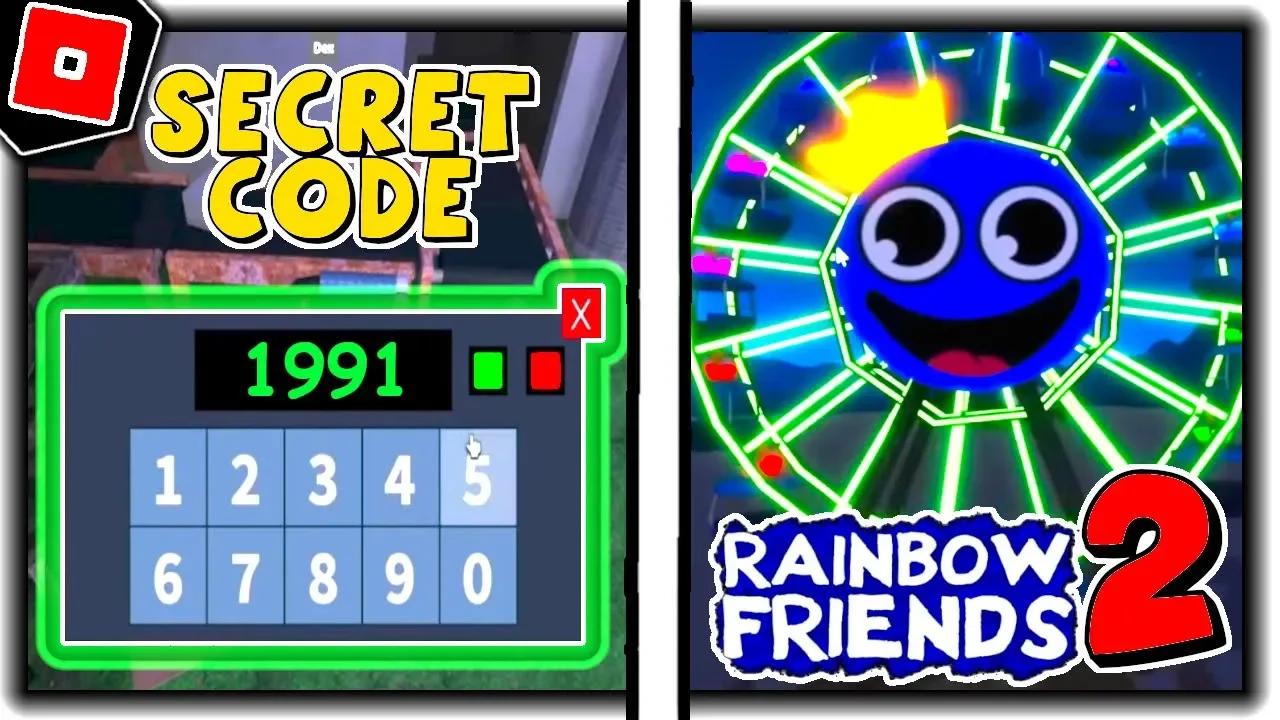 NEW What Is The TOP SECRET CODE "RAINBOW FRIEND 2" in RAINBOW FRIENDS ...