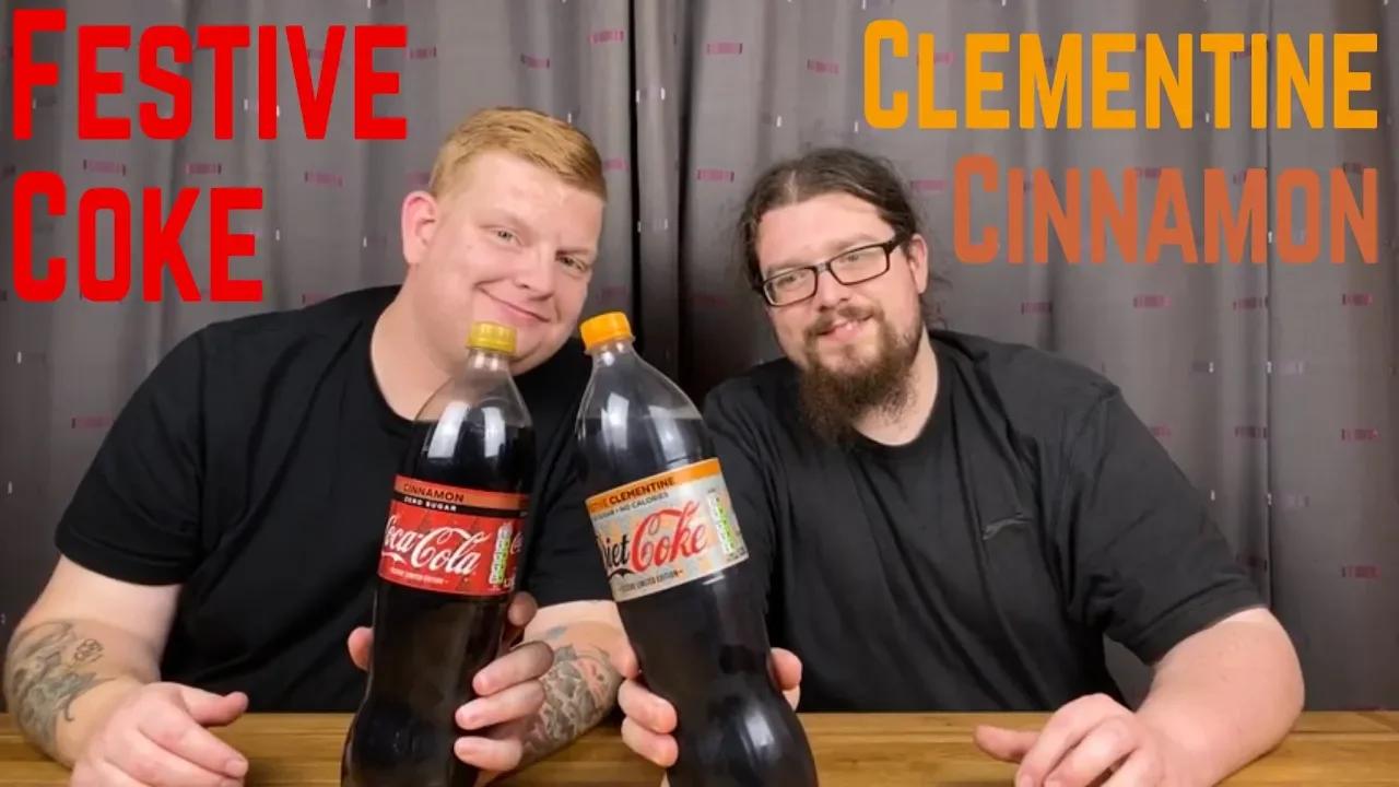 Coca Cola Festive Flavours! Diet Coke Festive Clementine and Coke Zero ...