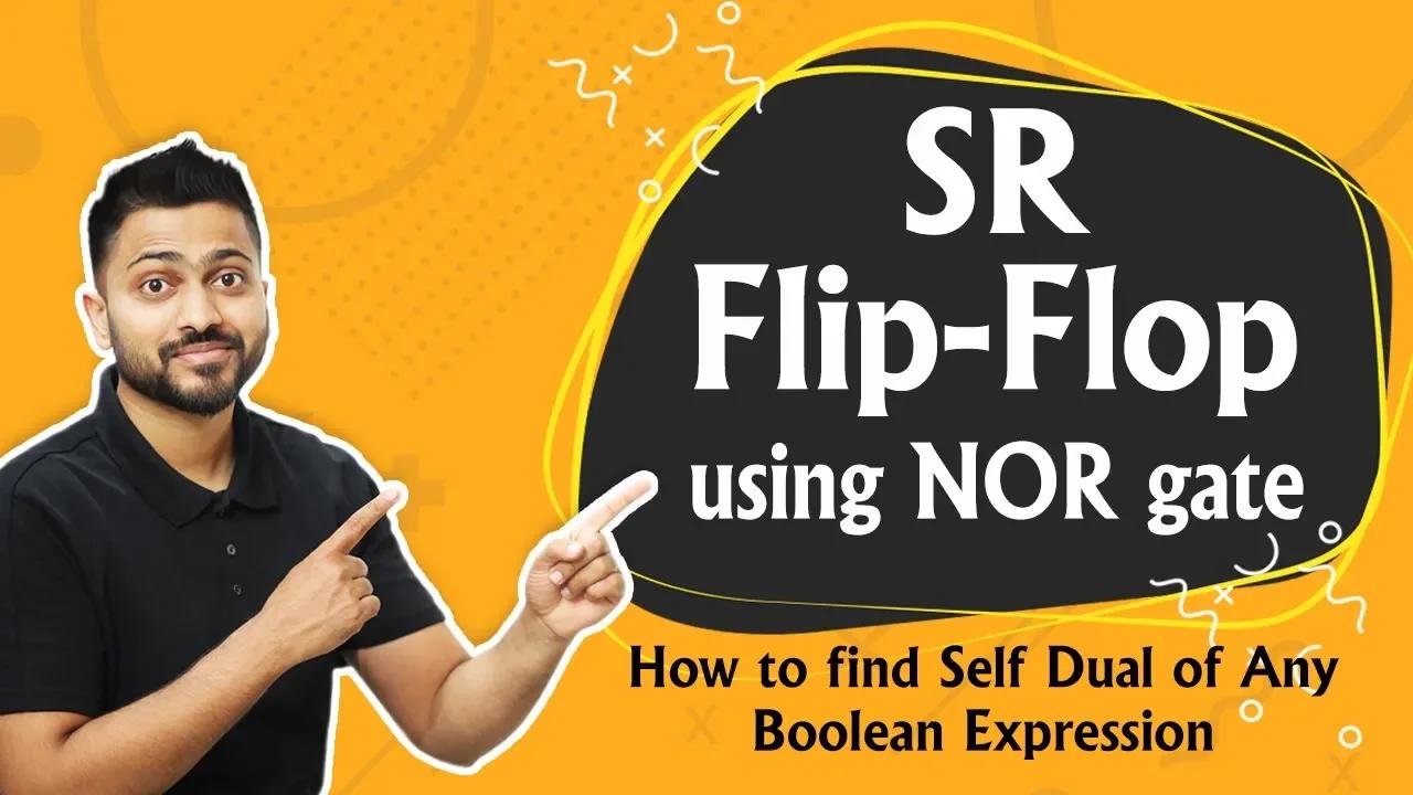 SR flip-flop using NOR gate | Digital Electronics
