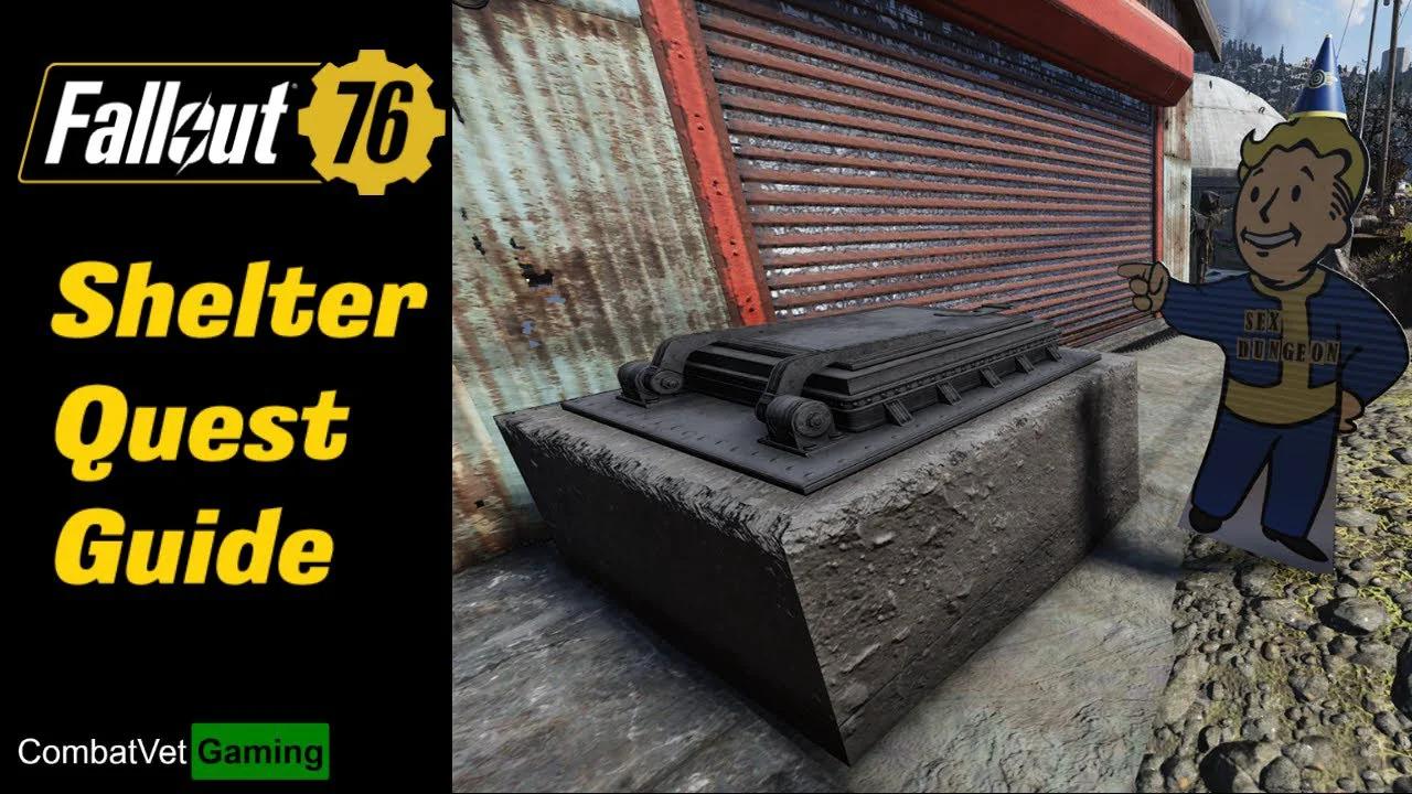Fallout 76 Shelters Guide | How to get the Shelter | Home Expansion ...