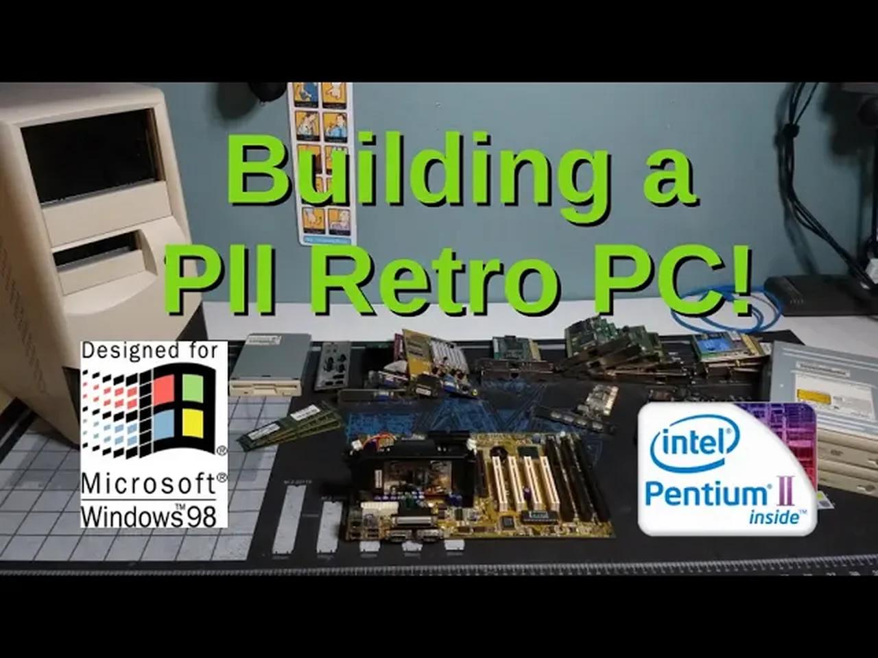 Pentium II Windows 98 PC - Part 1: The Parts