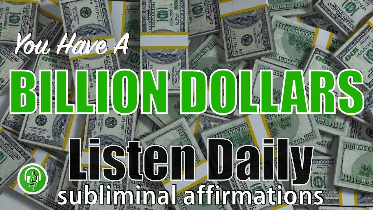 💰💰💰YOU HAVE A BILLION DOLLARS IN YOUR BANK ACCOUNT | What Could You Do ...