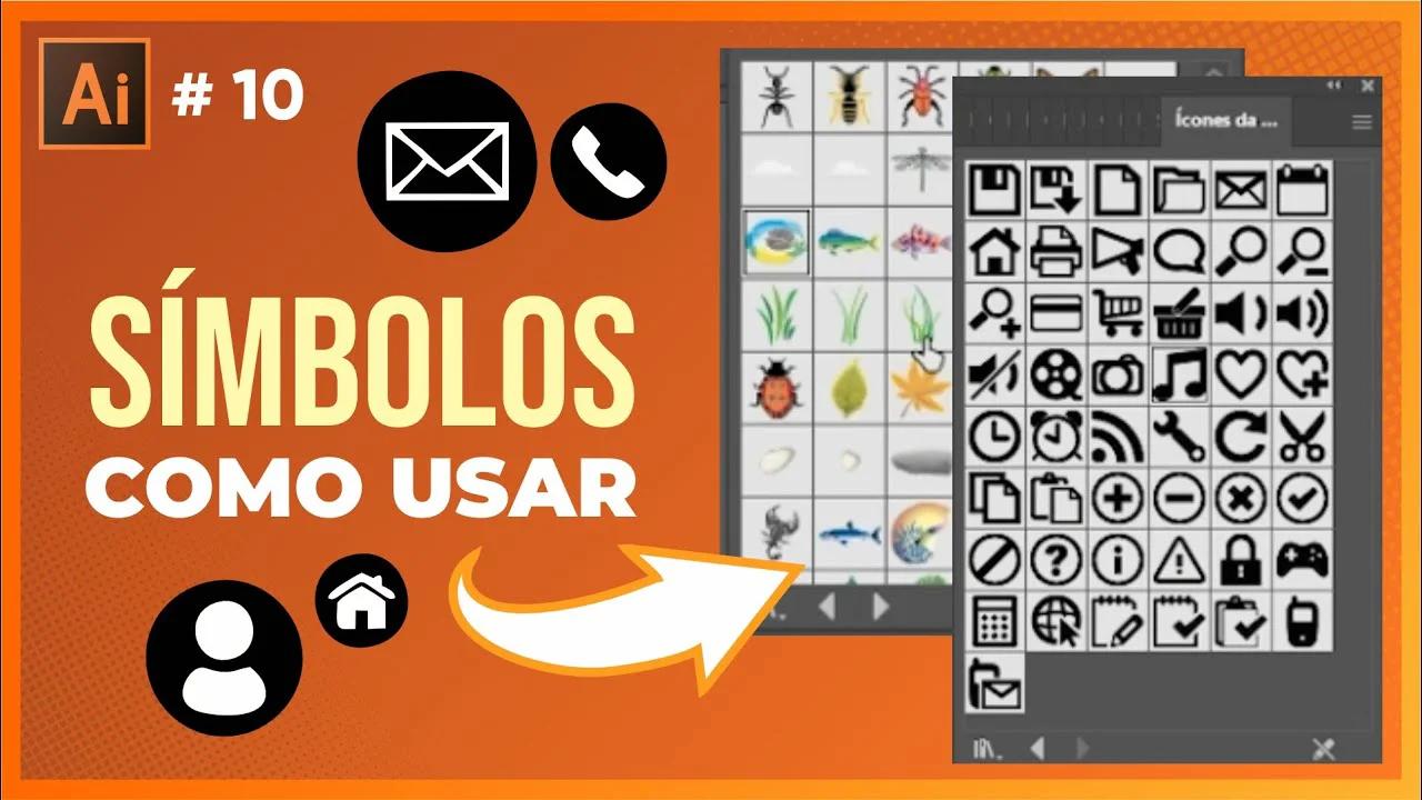 Como usar os símbolos do Illustrator de modo fácil