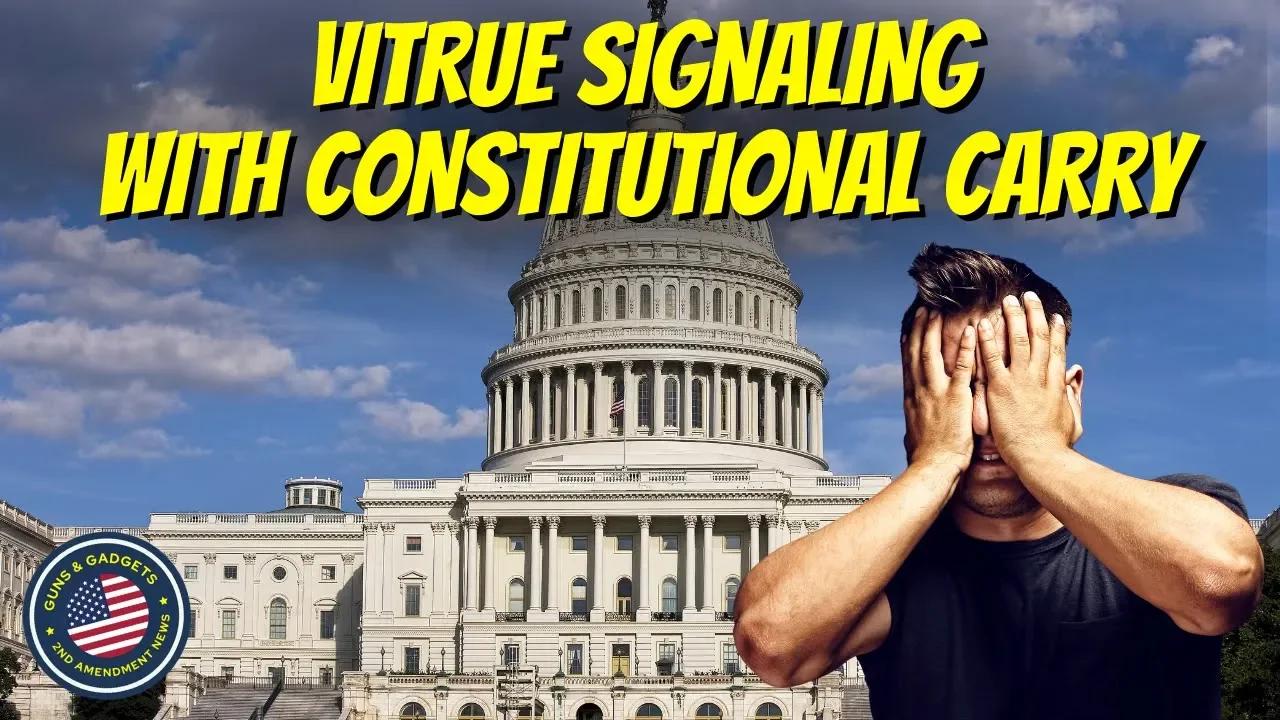 Virtue Signaling? Constitutional Concealed Carry Reciprocity Act Submitted