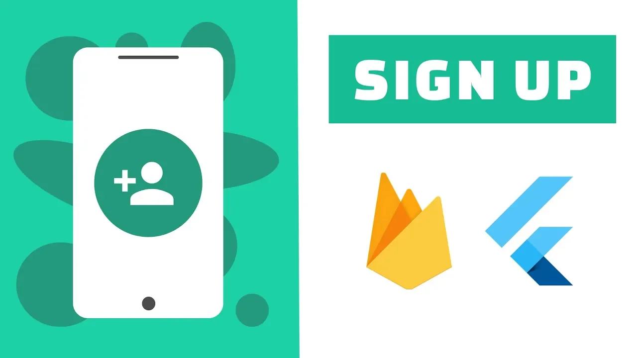 Firebase Sign Up In Flutter Flutter Firebase Course Programming Addict