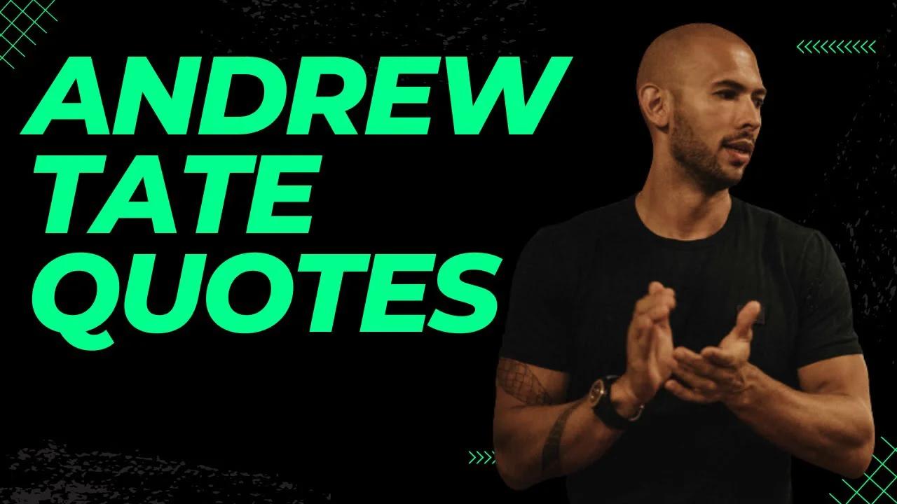 Best Andrew Tate Quotes - Funny Andrew Tate Quotes - Andrew Tate Quotes ...