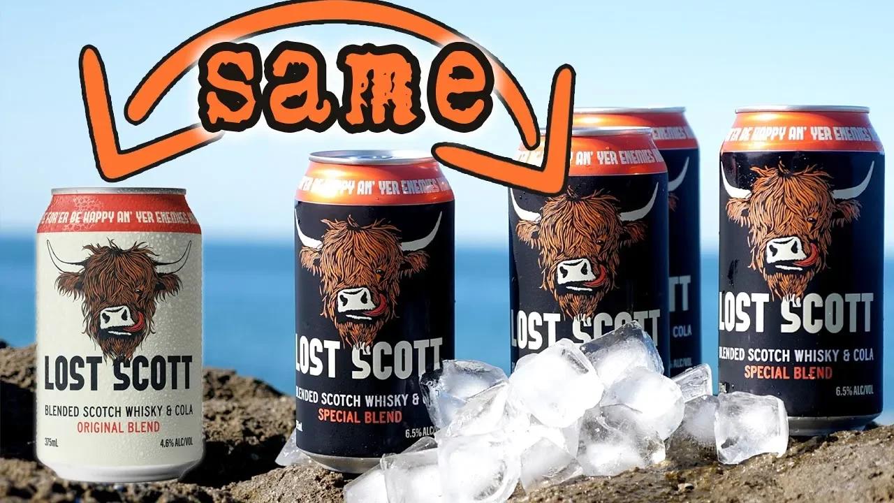 Lost Scott Blended Whisky And Cola - Special Blend (Is The Exact Same ...