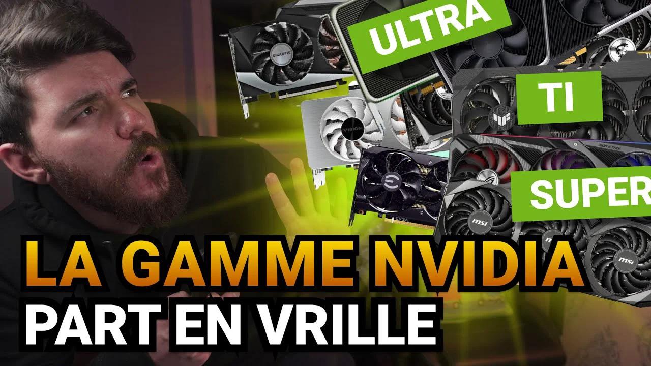 La gamme des cartes graphiques NVIDIA part complétement en vrille : RTX ... La gamme des cartes graphiques NVIDIA part complétement en vrille : RTX ...