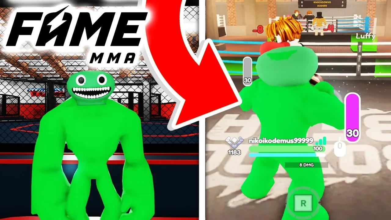🥊 JUMBO JOSH Zawalczy na FAME MMA (Roblox)