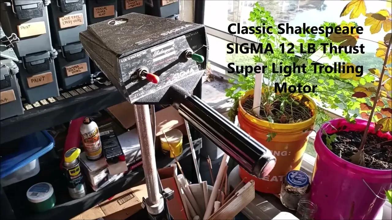 Classic Shakespeare trolling motor SIGMA 12 - How to reverse the ...
