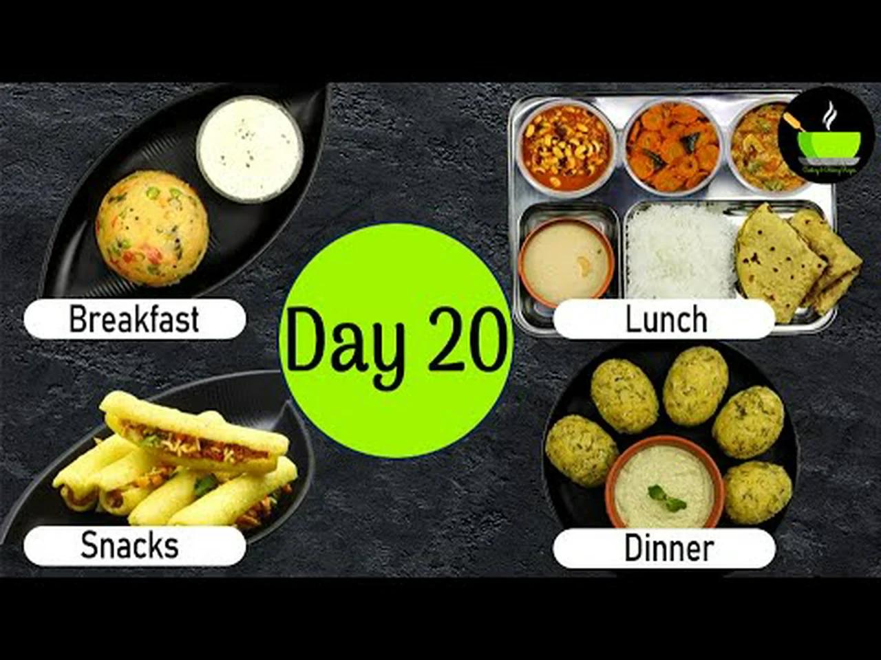 One-Day Meal Plan | Breakfast Lunch And Dinner Plan | Healthy Indian ...