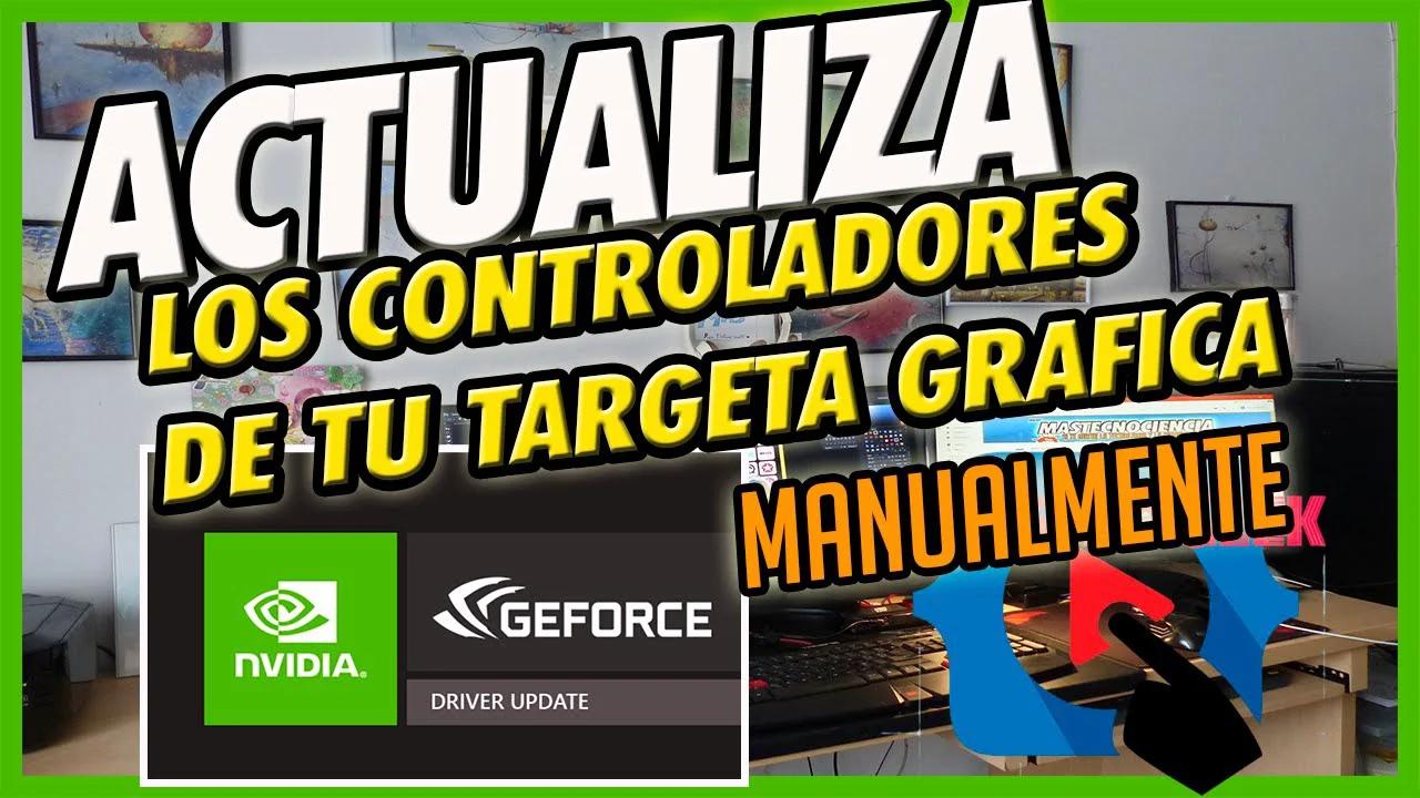 🎯 COMO ACTUALIZAR TUS CONTROLADORES Y DRIVERS DE TU TARGETA GRAFICA ...