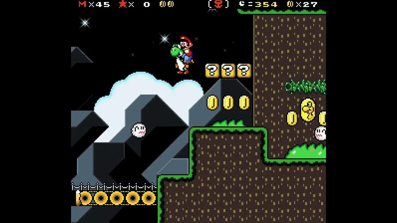 Super Mario World: Quest for Gaming - Spooky Yard