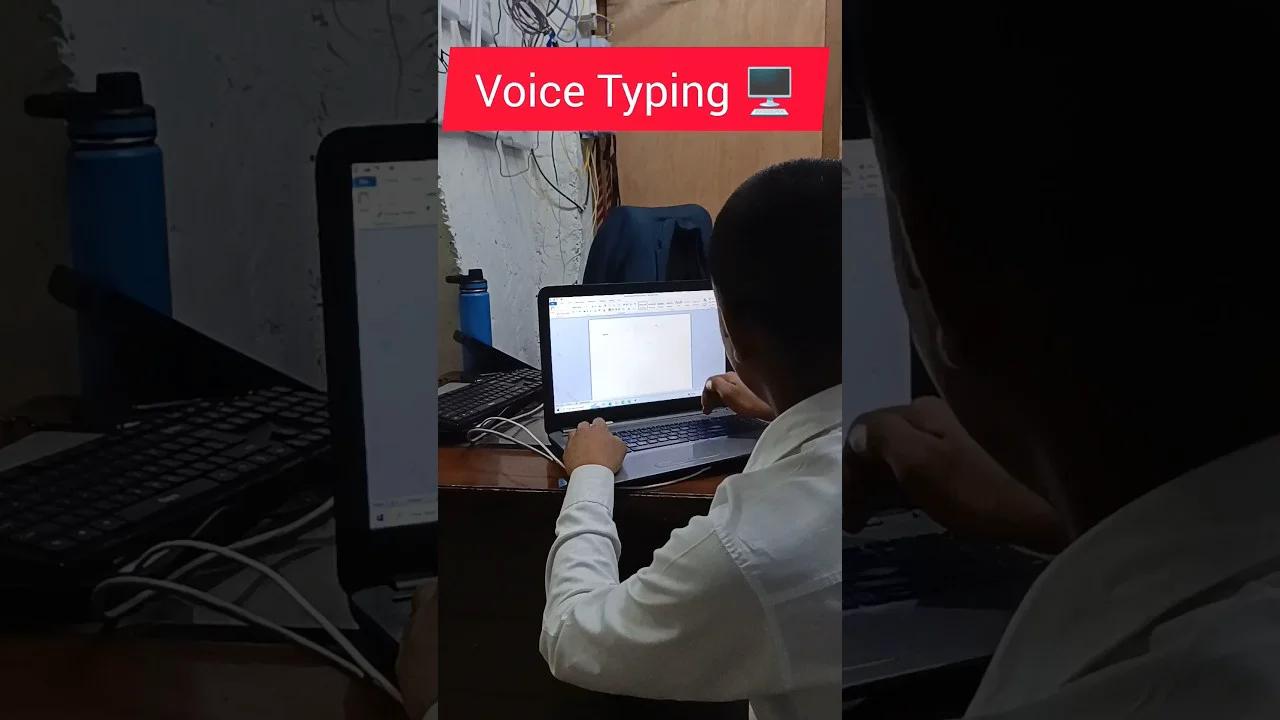 Voice Typing 🖥️ #voicetyping #shortcutkeys #windows #computer #pctips # ...