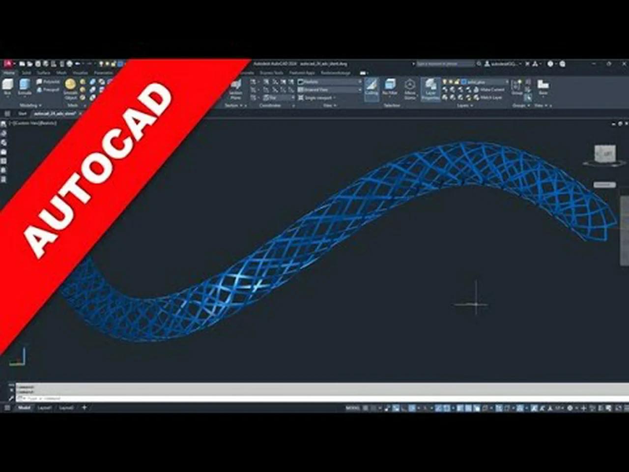 Erweiterter Stent - Advanced Stent - Autocad 2024 Training - Part Design