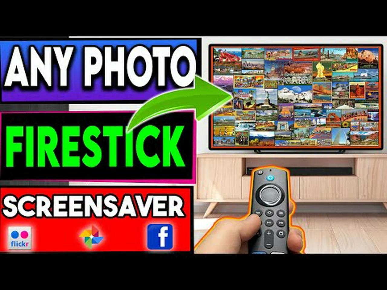 🔴USE PERSONAL PHOTOS AS FIRESTICK / ANDROID TV SCREENSAVER