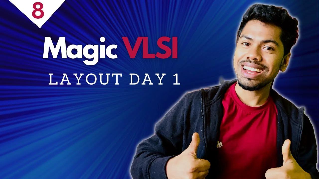 Magic VLSI tutorial | Cmos inverter layout design | Day 1