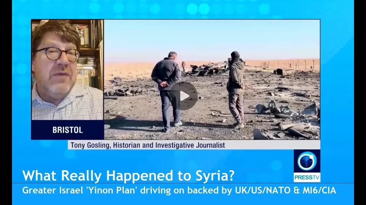 What Really Happened to Syria? Greater Israel 'Yinon Plan' driving on ...