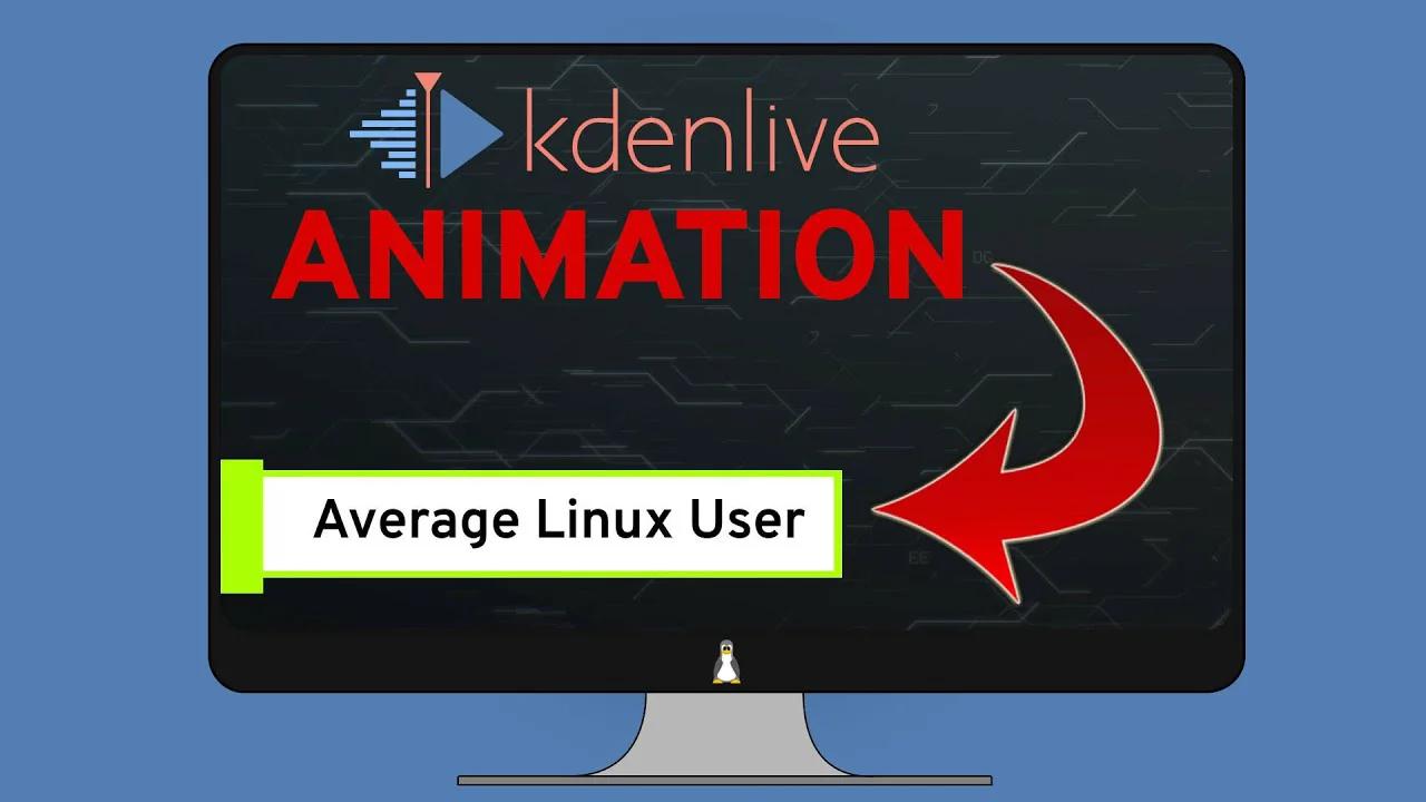 Making a LOWER THIRD ANIMATION in Kdenlive