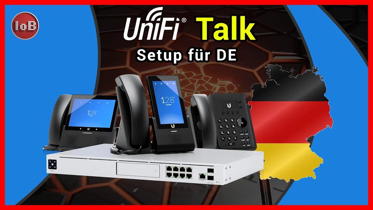 UniFi Talk Setup für Deutschland am Beispiel von Easybell