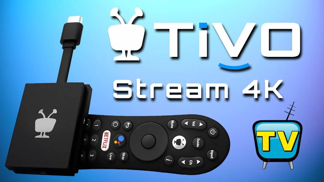 TiVo Stream 4K Live TV Google Certified Android TV OS TV Box