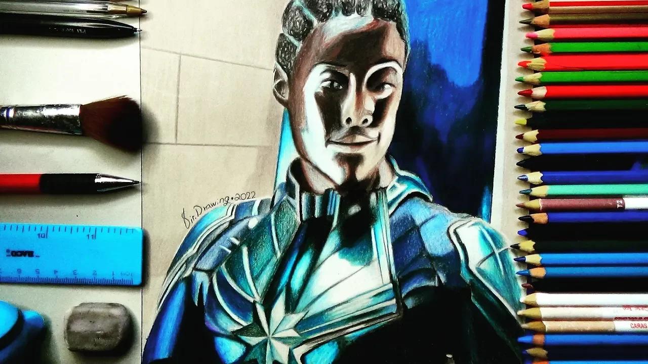 Drawing Superior Iron Man | Doctor Strange in the Multiverse of Madness