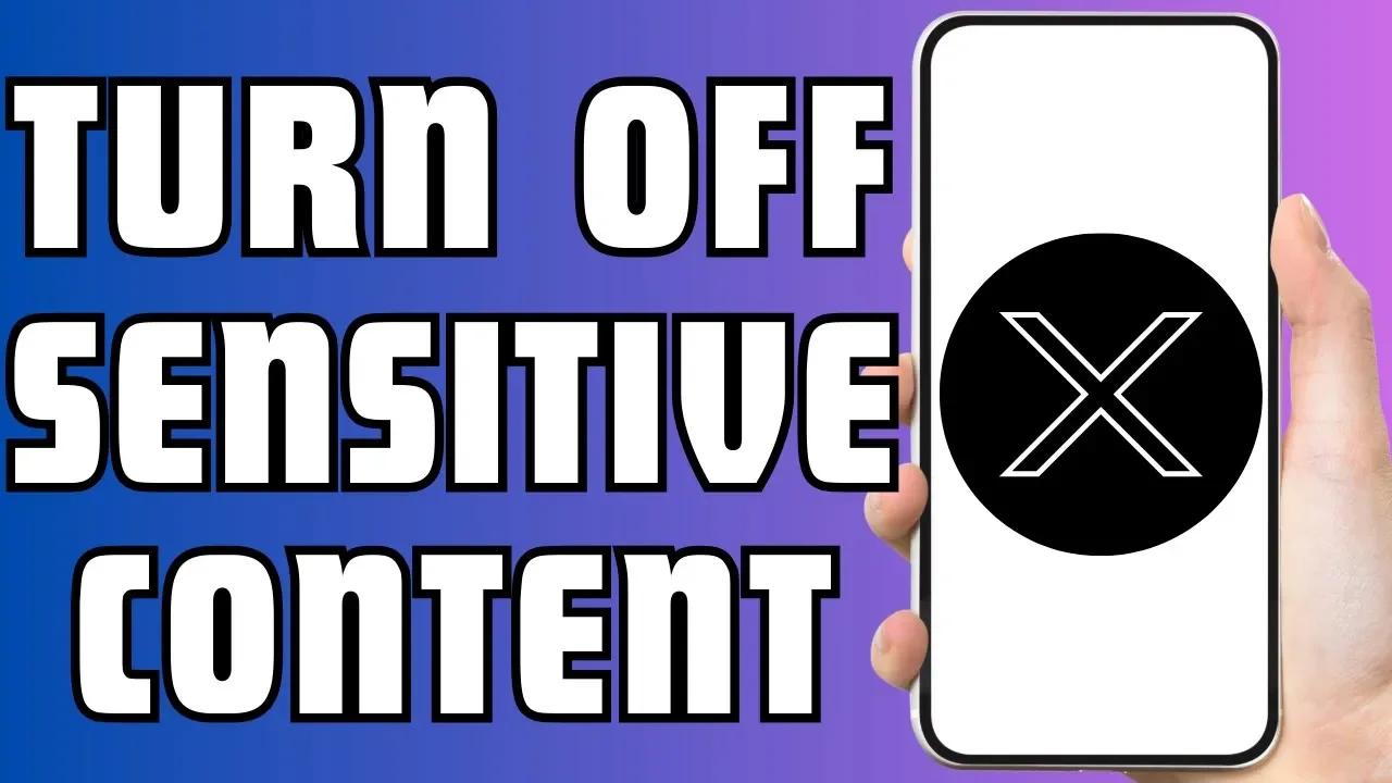 How To Turn Off X Twitter Sensitive Content Setting