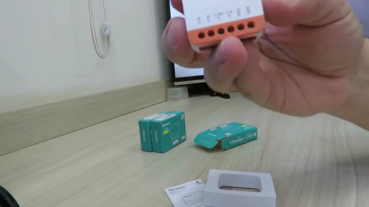 3x Sonoff Mini R4 Interruptor Inteligente Wifi Automação Alexa