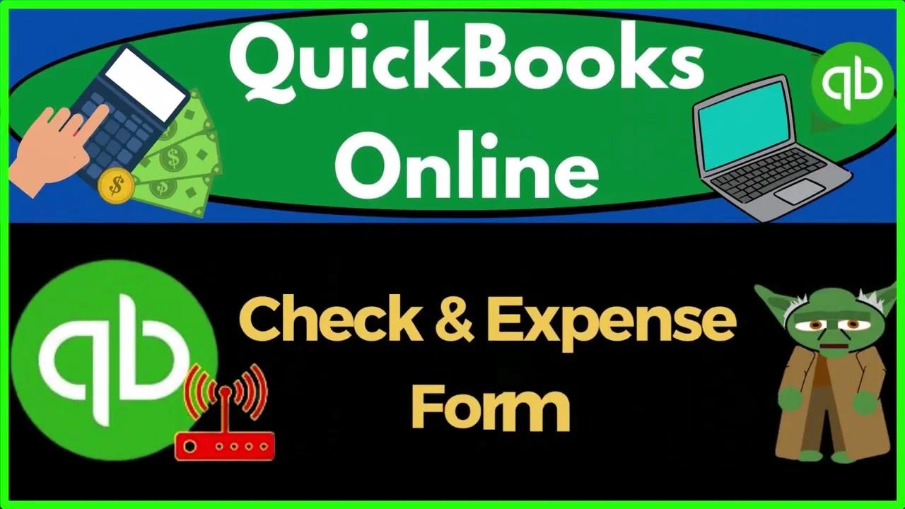 1260 Check & Expense Form 1260 QuickBooks Online 2023