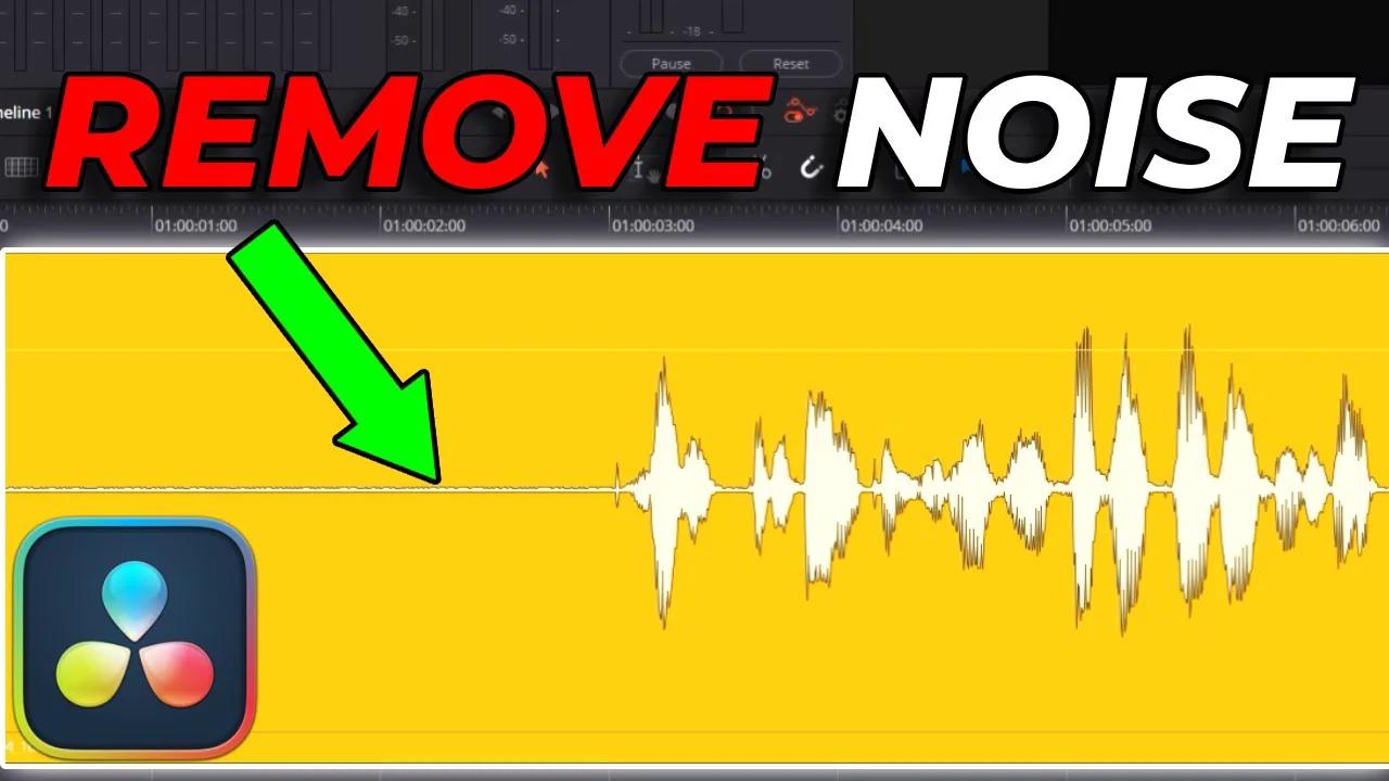 How To Remove Audio Background Noise In Davinci Resolve 18 (2 methods)